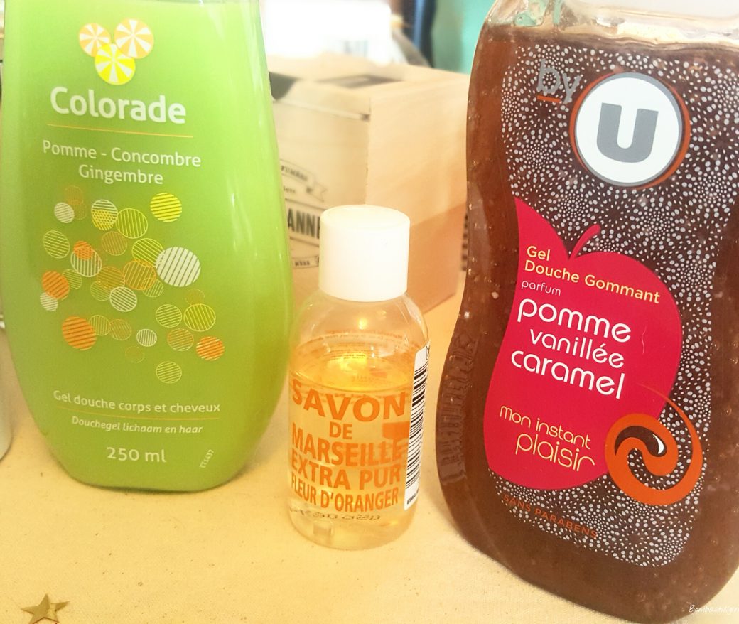 gels-douche délicieux, présentation, test et avis