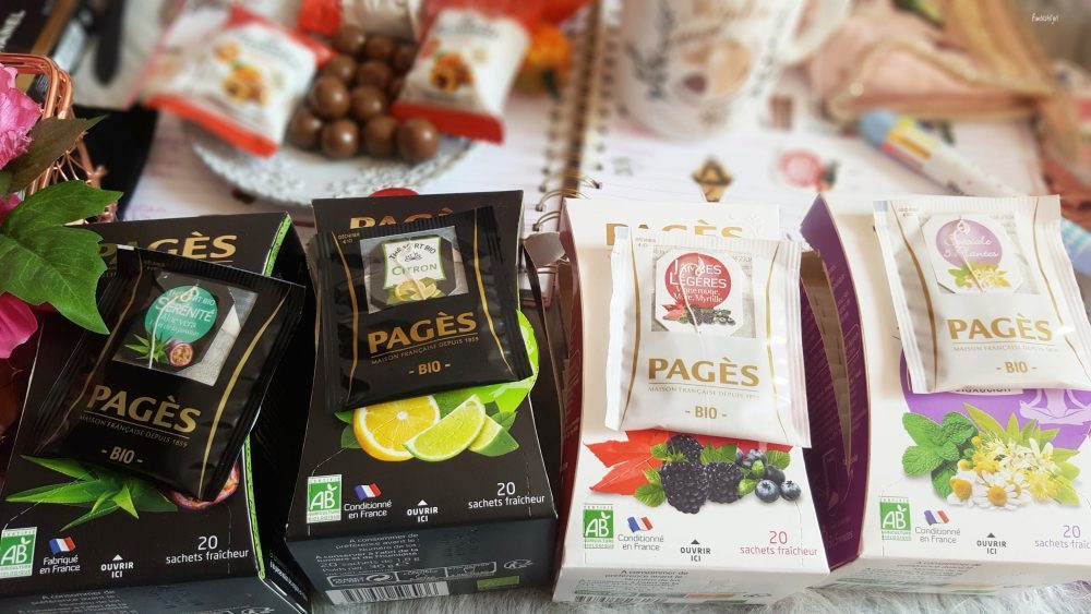Les douces saveurs des thés et infusions Pagès, 4 références à l'essai