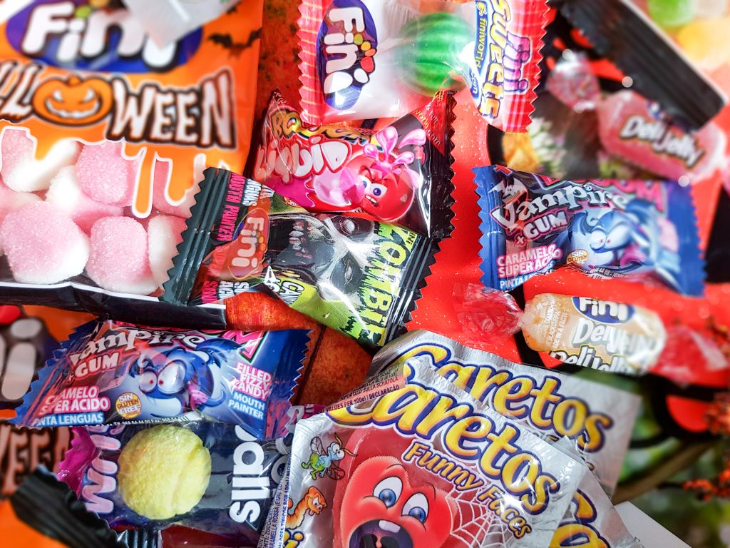 Mes bonbons d'Halloween, ma sélection de bonbons bien terrifiants