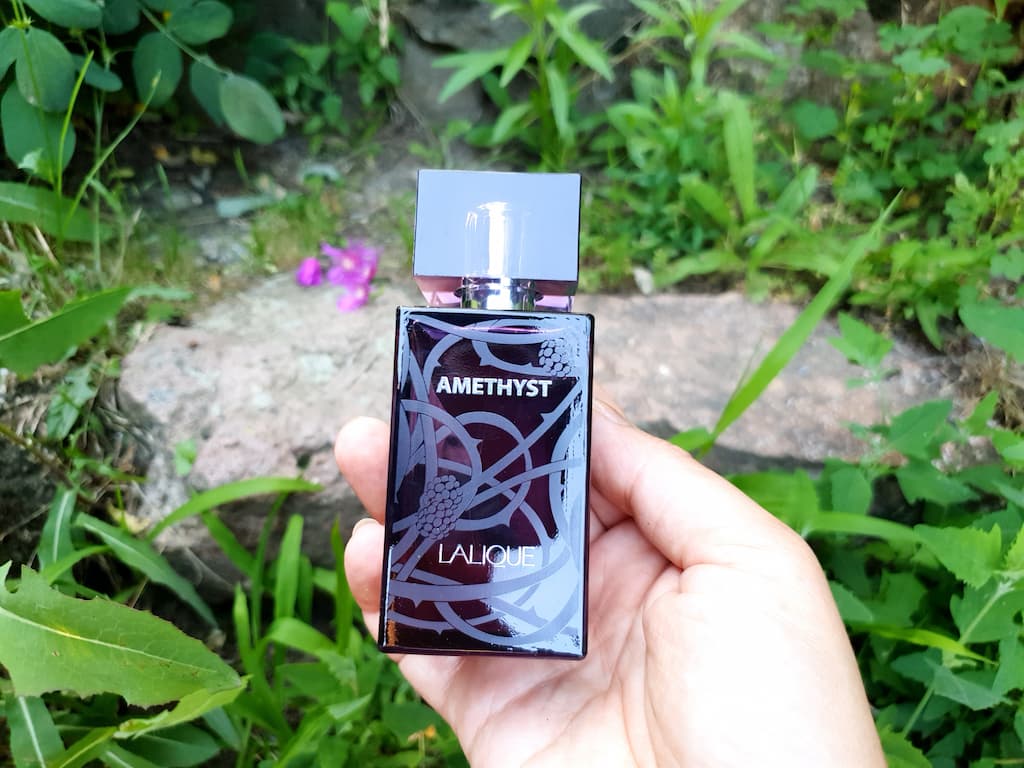 L'élégance des notes de fruits rouges avec le parfum Amethyst Lalique