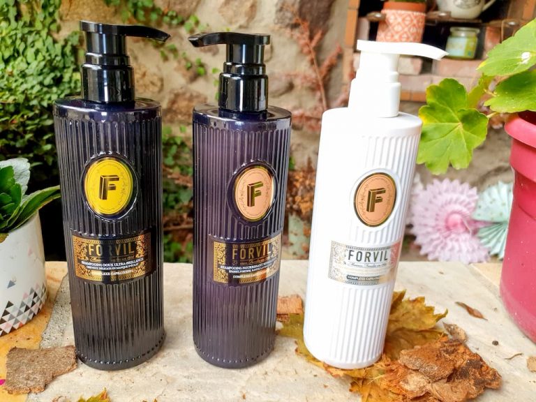 Je teste les soins capillaires naturels FORVIL